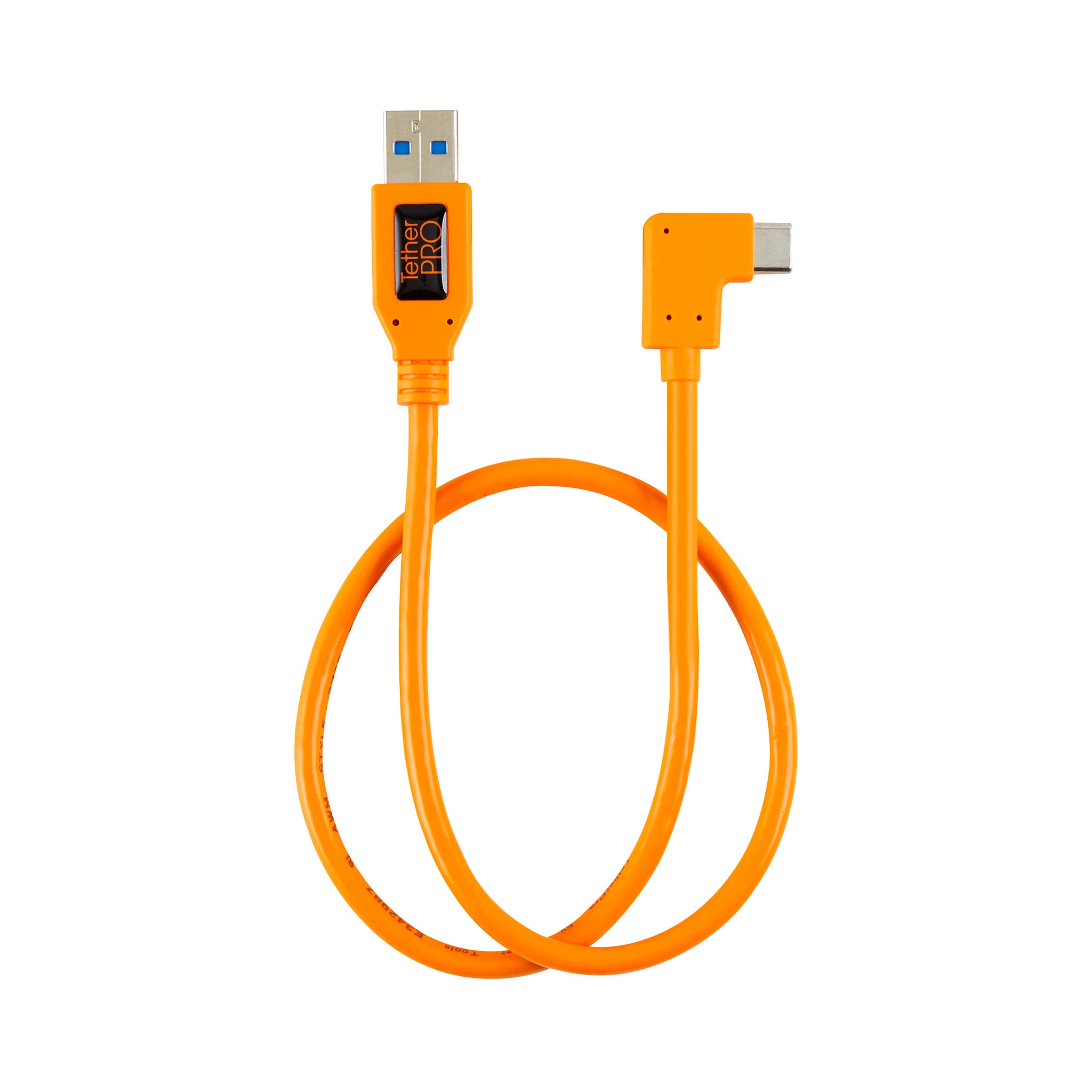 Cable Tether Tools USB 3.0 a USB-C Ángulo Recto TetherPro 50cm – Profoto