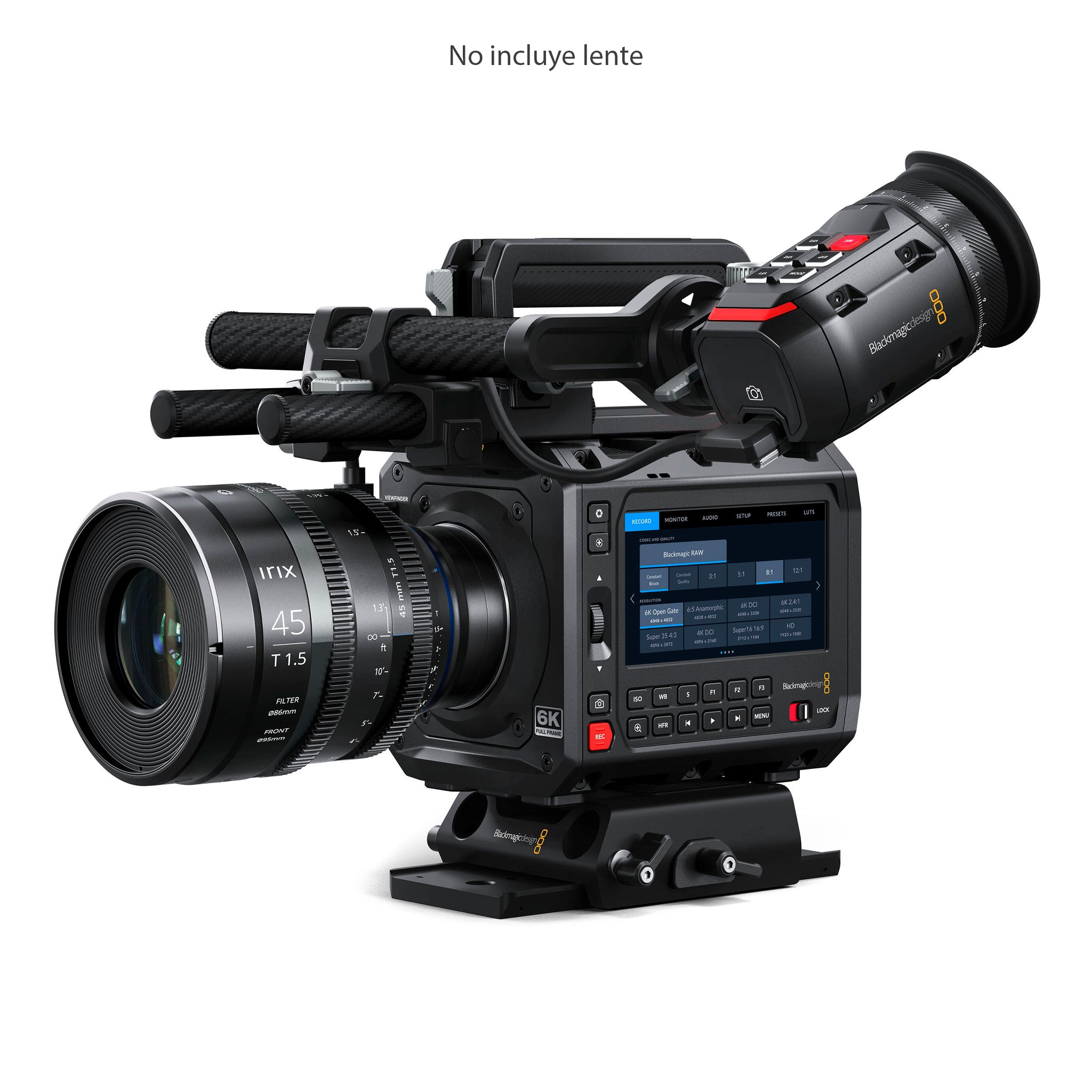 Cámara Blackmagic PYXIS 6K con Montura ARRI PL – Profoto