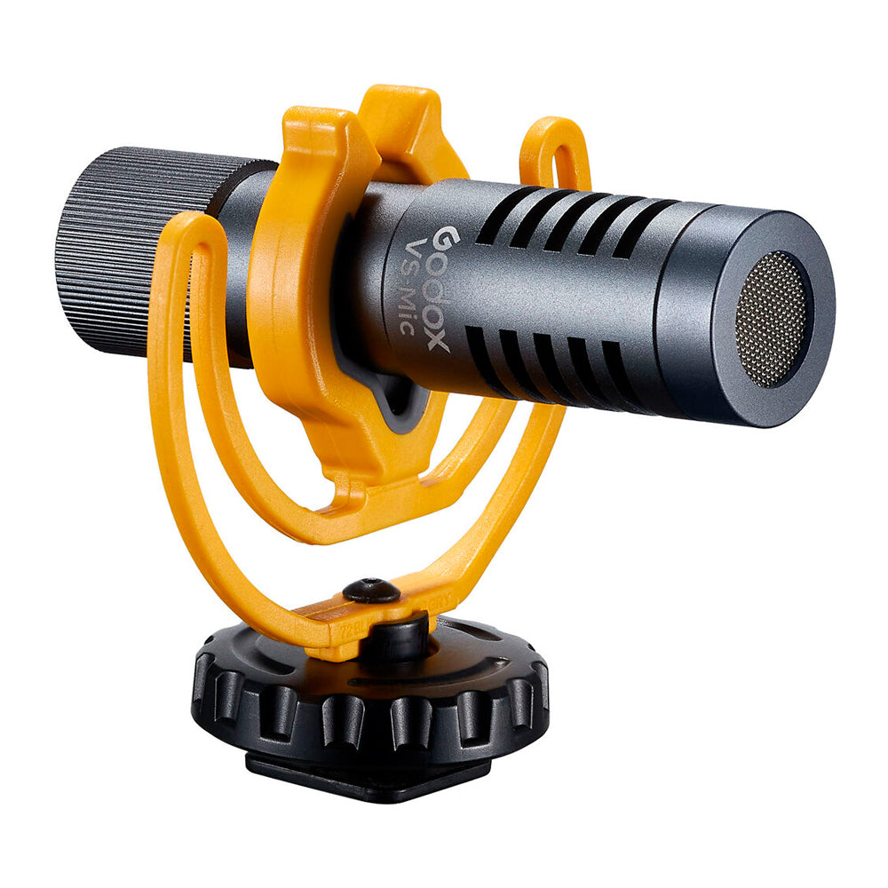 Micrófono Shotgun Compacto Godox VS-Mic TRS a TRRS 3.5mm - Profoto