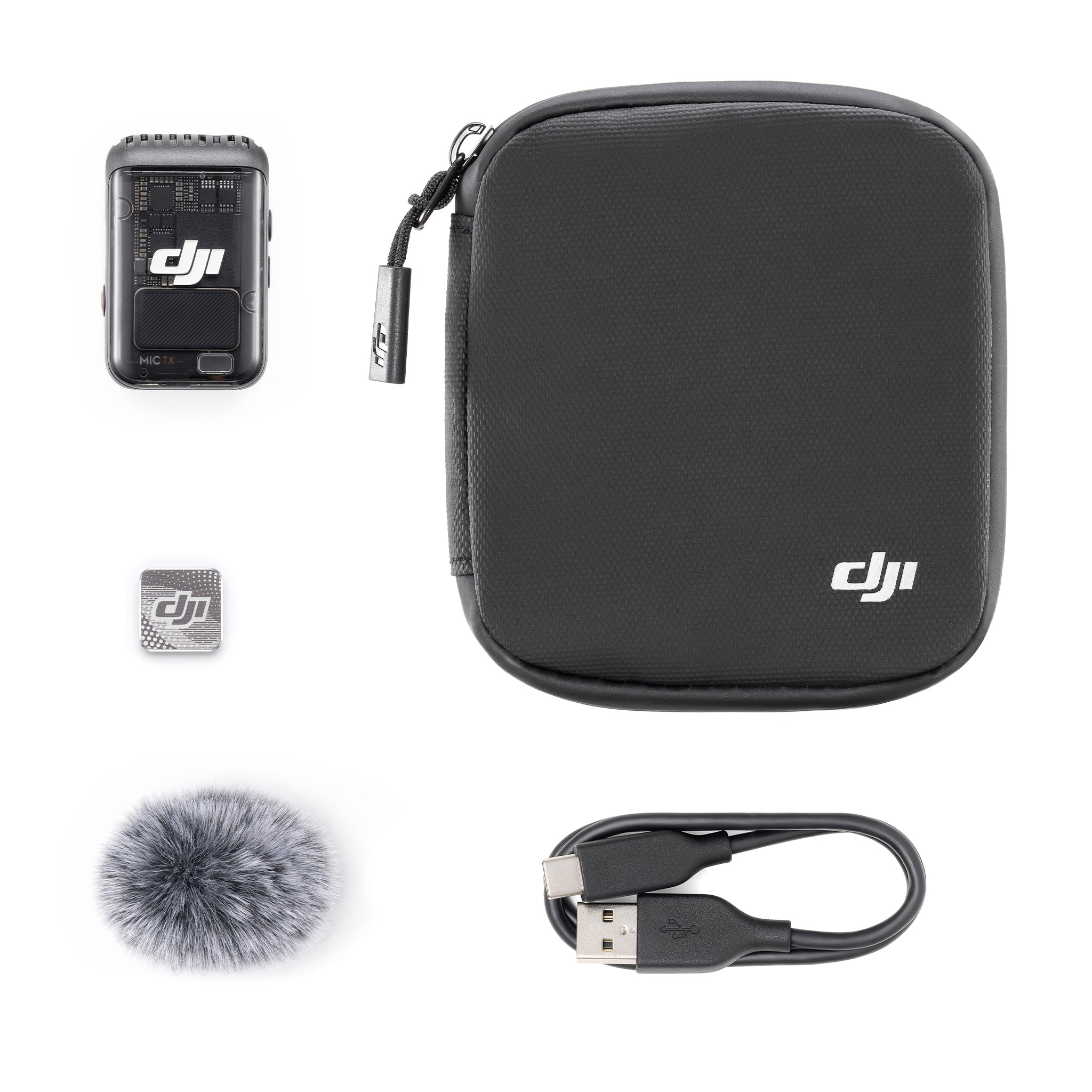 Micrófono Transmisor DJI Mic 2 Clip-On 2.4GHz Shadow Black – Profoto