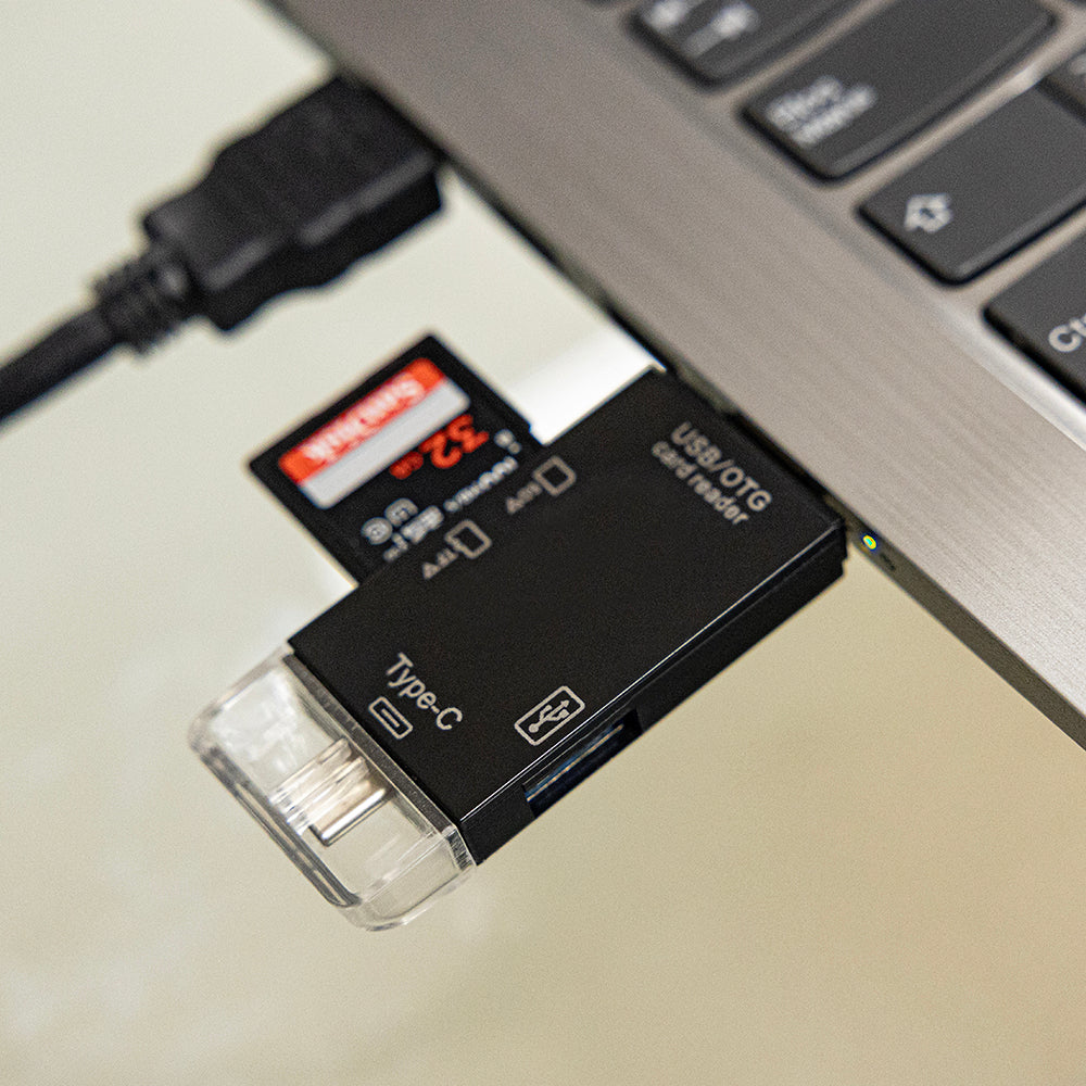 Lector de Tarjetas USB/OTG Tipo C - Profoto