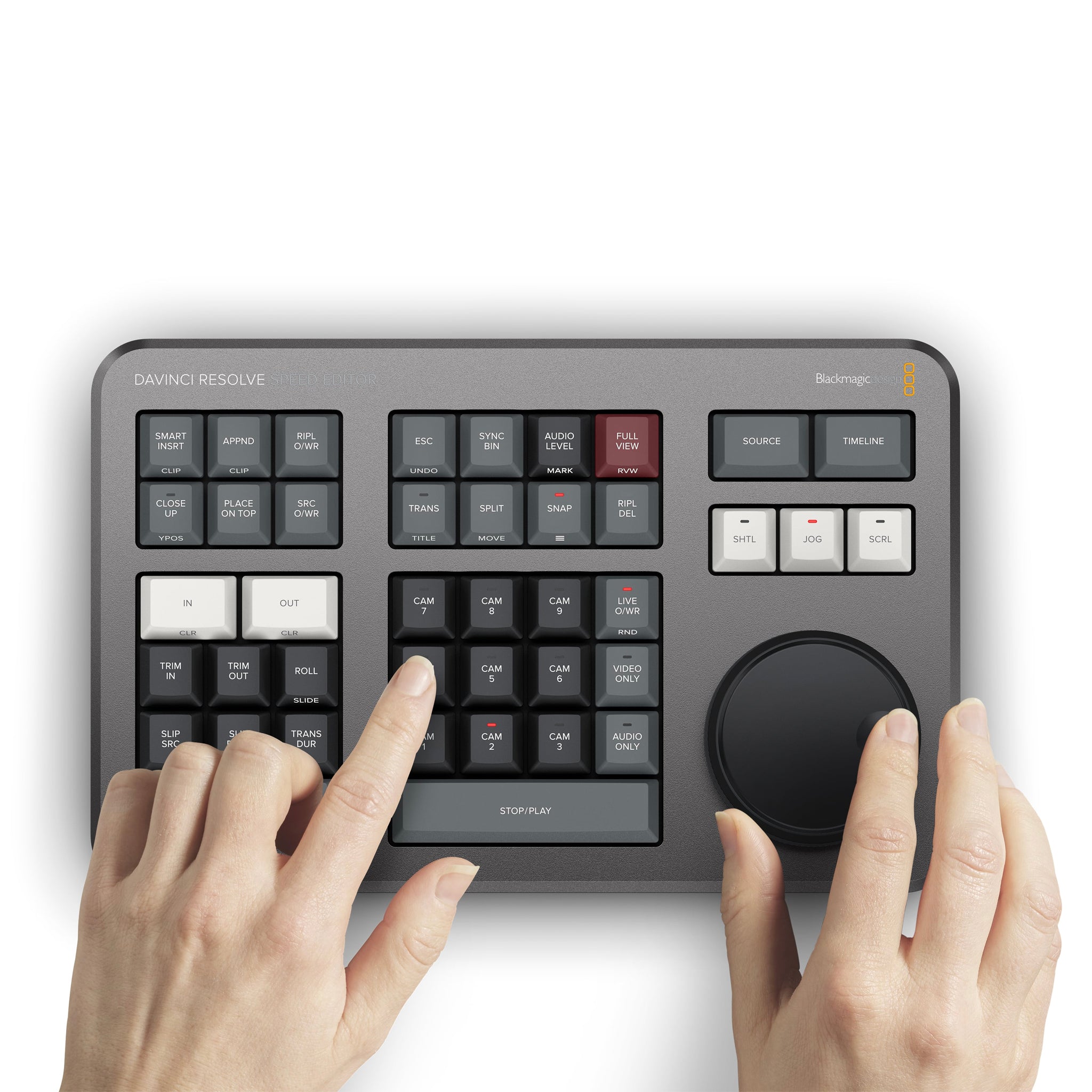Teclado para Edición de Video Blackmagic DaVinci Resolve Speed Editor -PROFOTO – Profoto