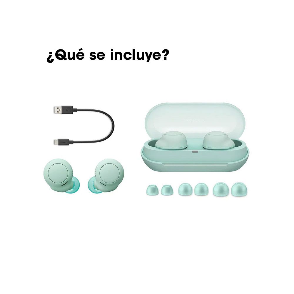 Audífonos Inalámbricos In Ear True Wireless WF-C500 Sony Verde – Profoto