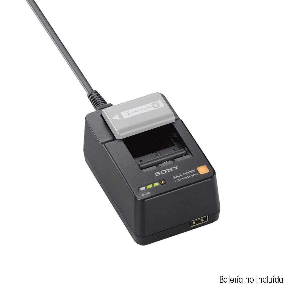Cargador Sony BC-QM1 de batería infoLITHIUM – Profoto