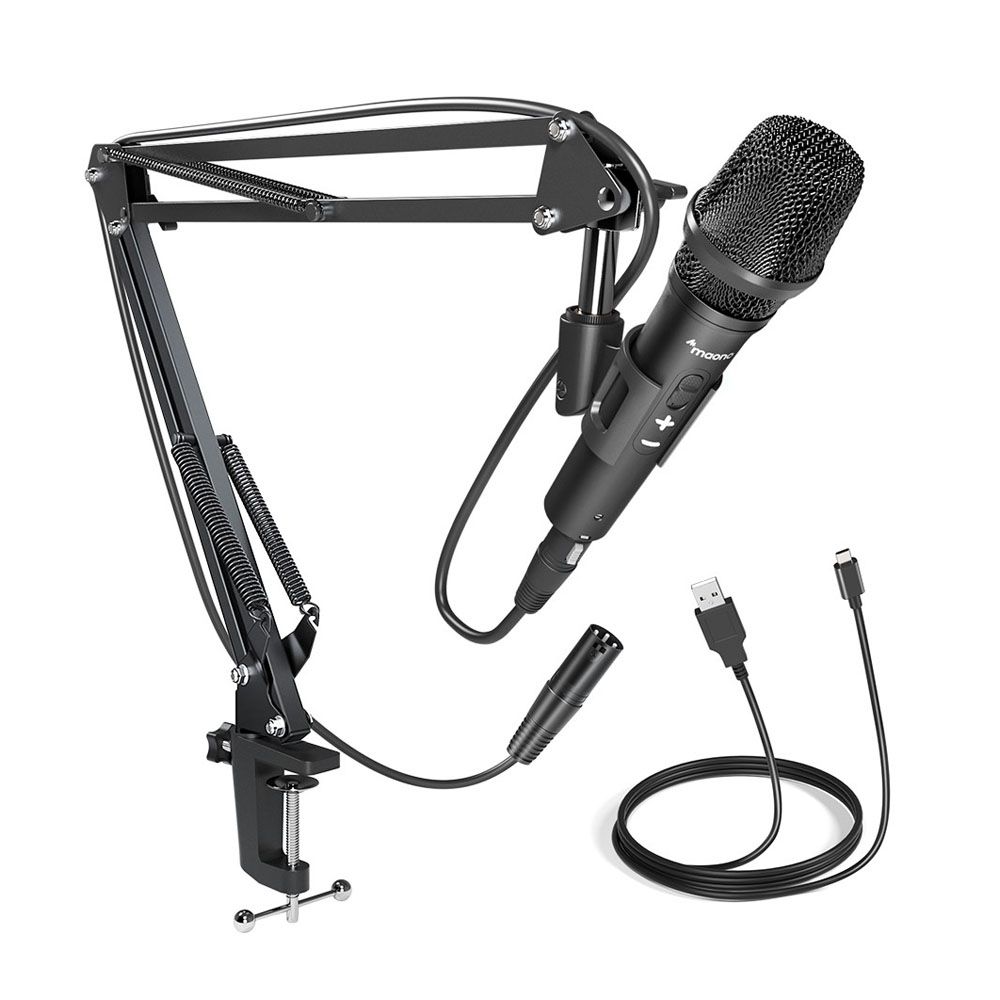 Micrófono Dinámico con Conexión de Modo Dual USB/XLR Maono - Profoto