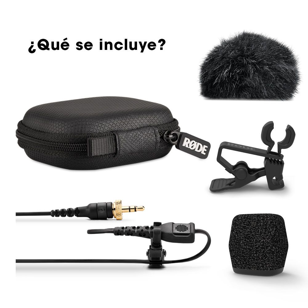 Micrófono Lavalier II de Solapa con Conector TRS 3.5mm Rode – Profoto