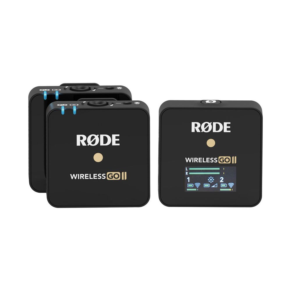 Micrófonos Inalámbricos Rode Wireless GO II - 2 Transmisores – Profoto