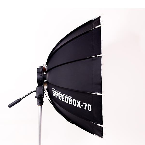 Speedbox SMDV 70 con Speed Bracket SB05 – Profoto